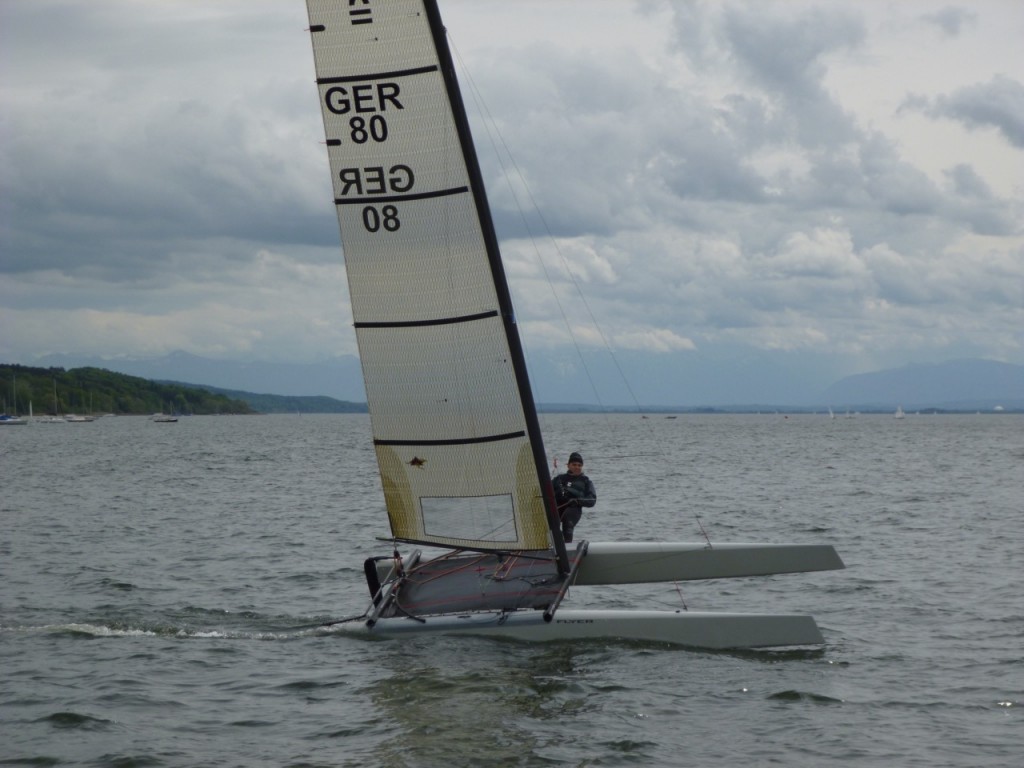 Georg Reutter gewinnt Ammercat 2015 - Seglervereinigung Breitbrunn e.V.